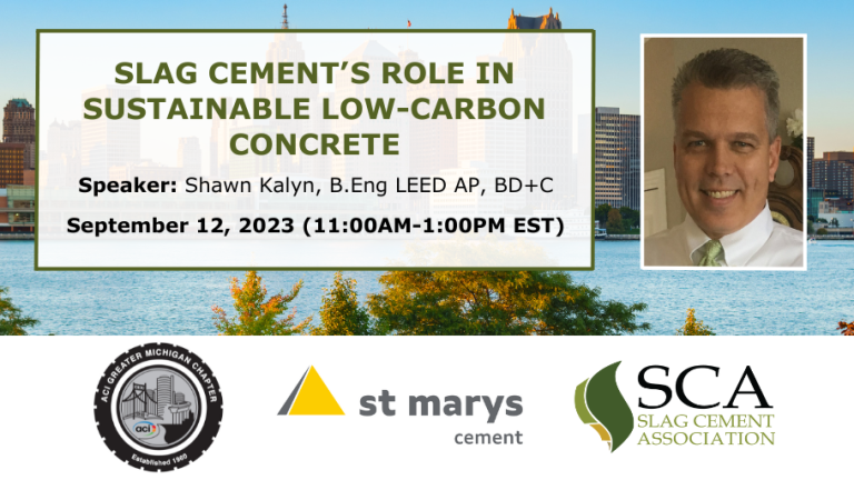 Slag Cement’s Role In Sustainable Low-Carbon Concrete Session - Skyway ...